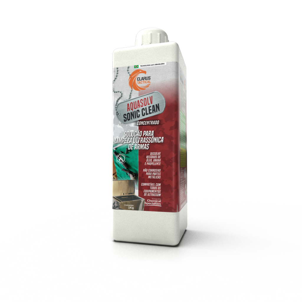 CLARUS Tactical – AquaSolv Sonic Cleaner – Solução de Limpeza ...